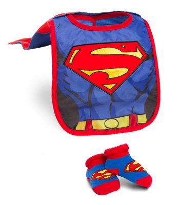 Superhero Infant Bib and Booties Sets - GeekAlerts