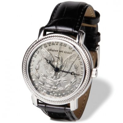 The Genuine Morgan Silver Dollar Watch - GeekAlerts