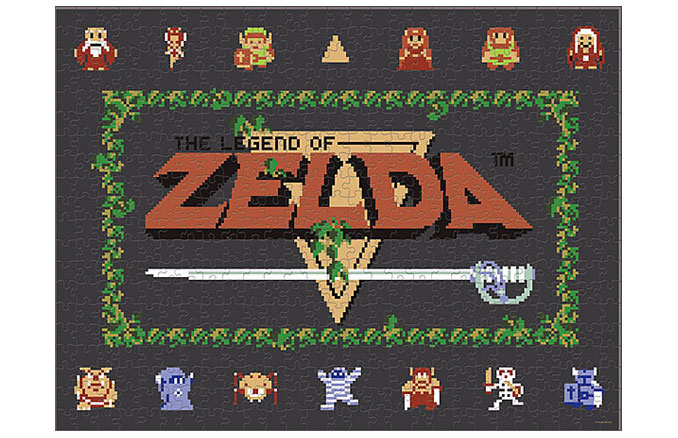 The Legend of Zelda: Classic 550pc Puzzle - GeekAlerts
