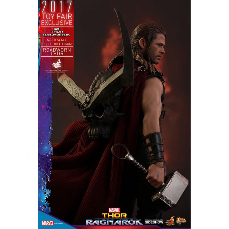 Thor: Ragnarok Roadworn Thor Sixth-Scale Figure - GeekAlerts