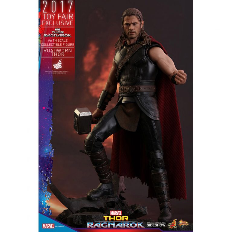Thor: Ragnarok Roadworn Thor Sixth-Scale Figure - GeekAlerts