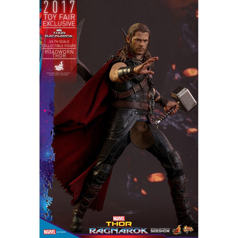Thor: Ragnarok Roadworn Thor Sixth-Scale Figure - GeekAlerts