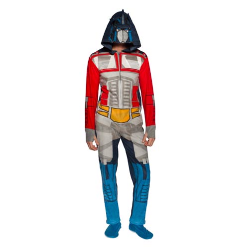 Transformers Optimus Prime Unisex Hooded Onesie - GeekAlerts