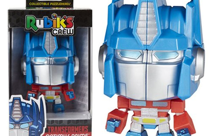 Transformers Rubiks Crew Optimus Prime Figural Game - GeekAlerts