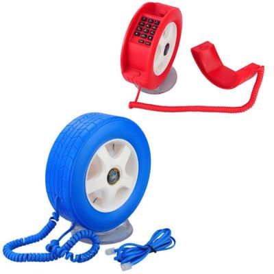 Tire Table Phone with Light - GeekAlerts