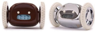 Clocky, The Alarm Clock On Wheels - GeekAlerts