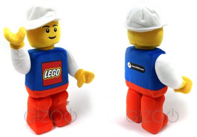 12" Lego Minifigure Plush - GeekAlerts